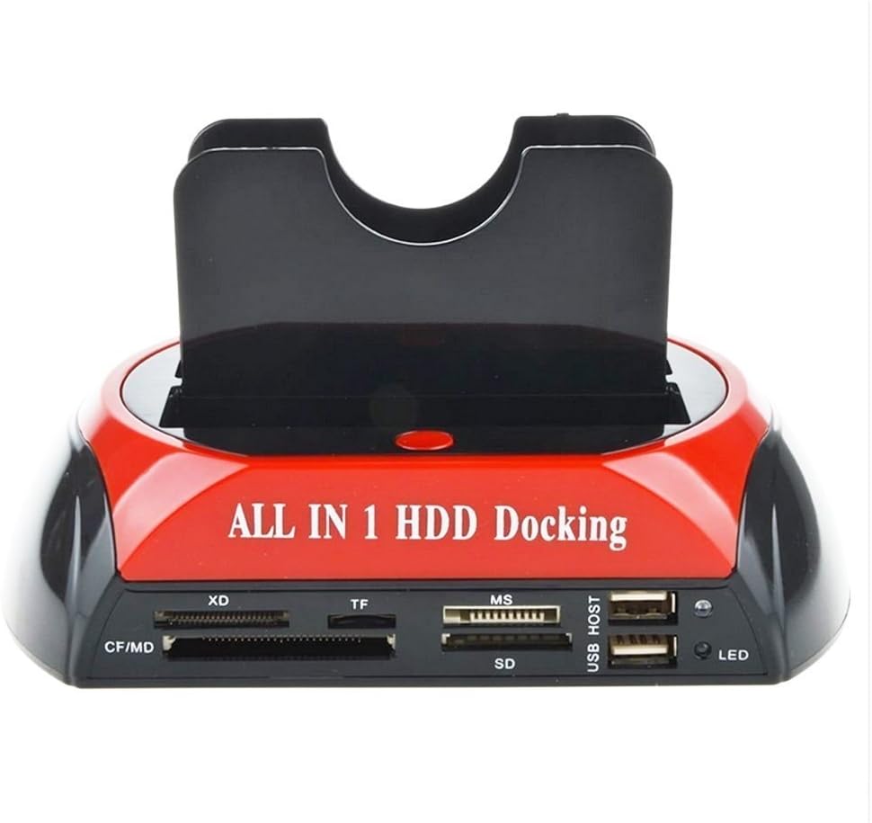 Amazon.com: All in 1 HDD Docking,2.5''/3.5'' SATA Multi-Function HDD ...