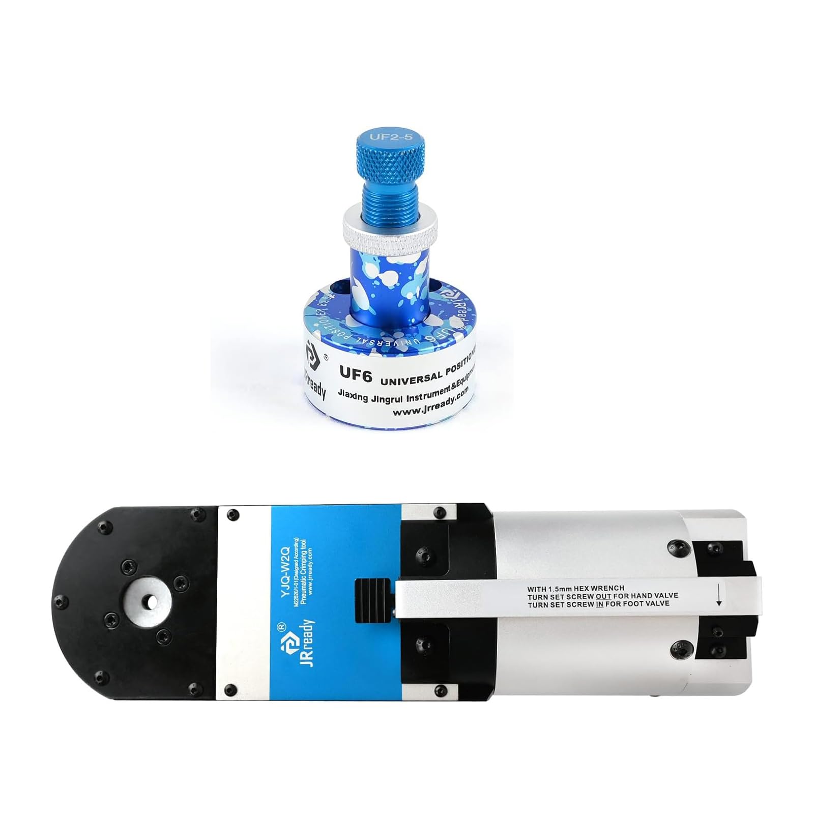 JRready YJQ-W2Q Pneumatic Crimp Tool,Equivalent to NEW-ASF1 & NEW-AS1 ...