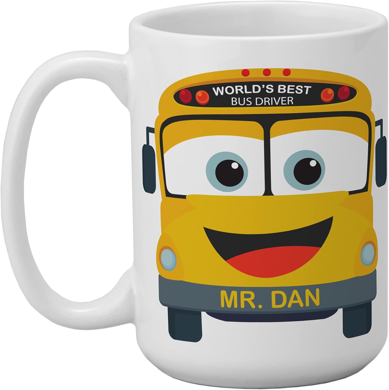 Amazon.com: Let's Make Memories Personalized Best Bus Driver Mug ...