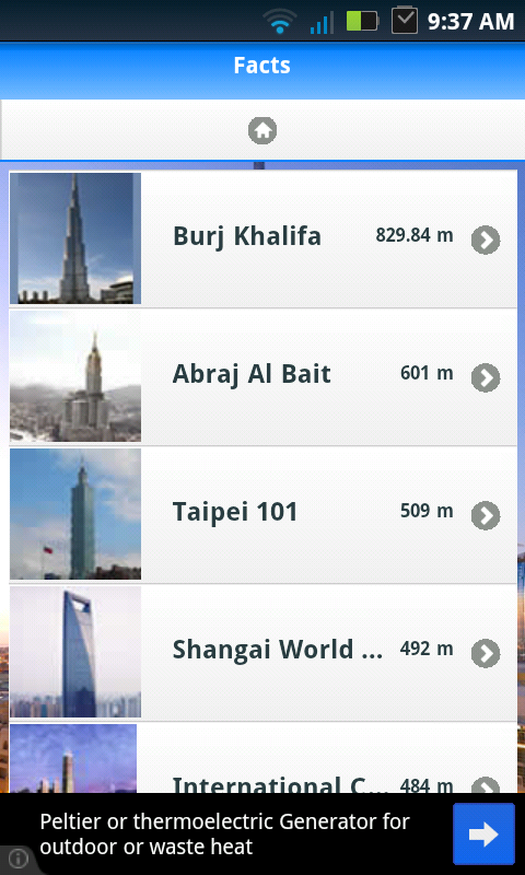 Tallest Buildings - App on Amazon Appstore