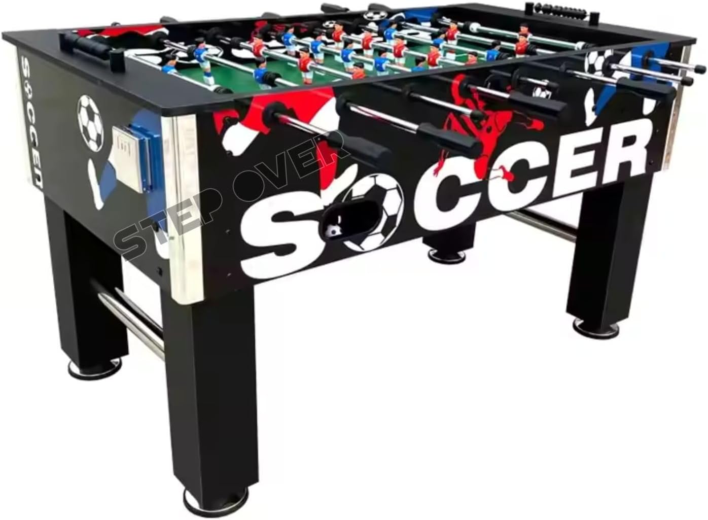 STEP OVER Original Dominator Foosball Table| Strong and Sturdy Model ...