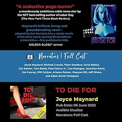 To Die For: A Novel - Kindle edition by Maynard, Joyce. Literature & Fiction Kindle eBooks ...