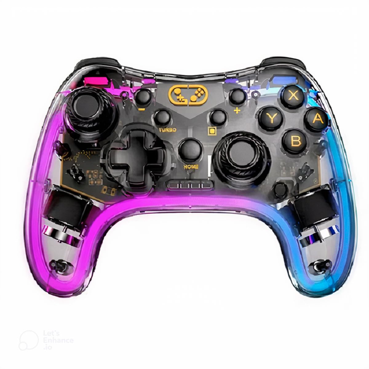 Focus Wireless RGB Gaming Controller For PC, Android, iOS, and PS4 ...