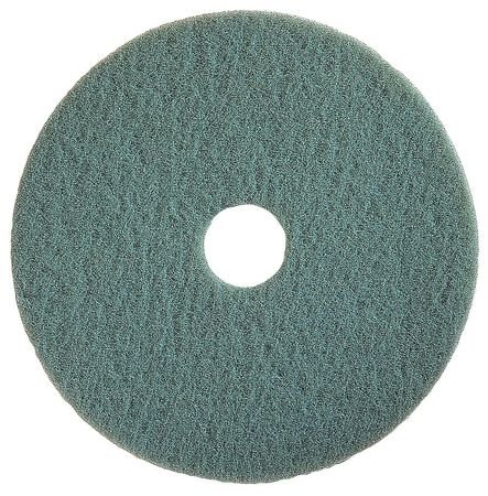 Burnishing Pad, 27 in, Aqua, PK2: Amazon.com: Industrial & Scientific