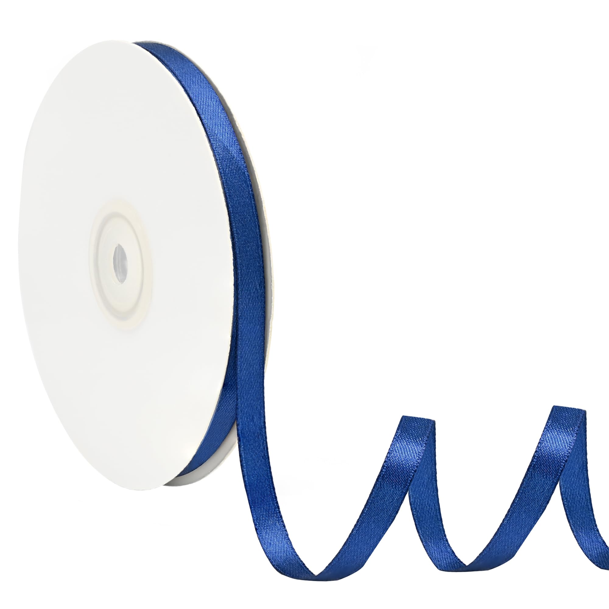 Amazon.com: Simplegoal Double Face Navy Blue Satin Ribbon 1/4 Inch X 50 ...