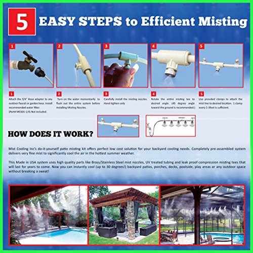 Professional Patio Mistcooling Kit » Gadget mou