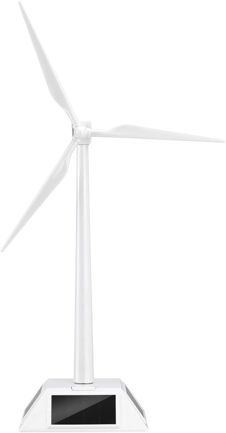 Amazon.com: Yiluren DIY Solar Powered Windmill Model Desk Home Decor ...