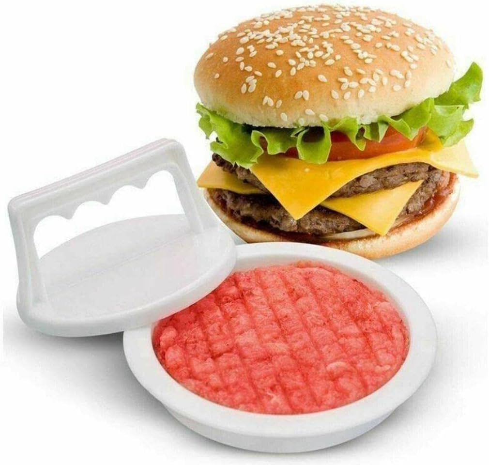 Amazon.com: Dhep Plastic Burger Press Non-Stick Hamburger Patty Shape ...