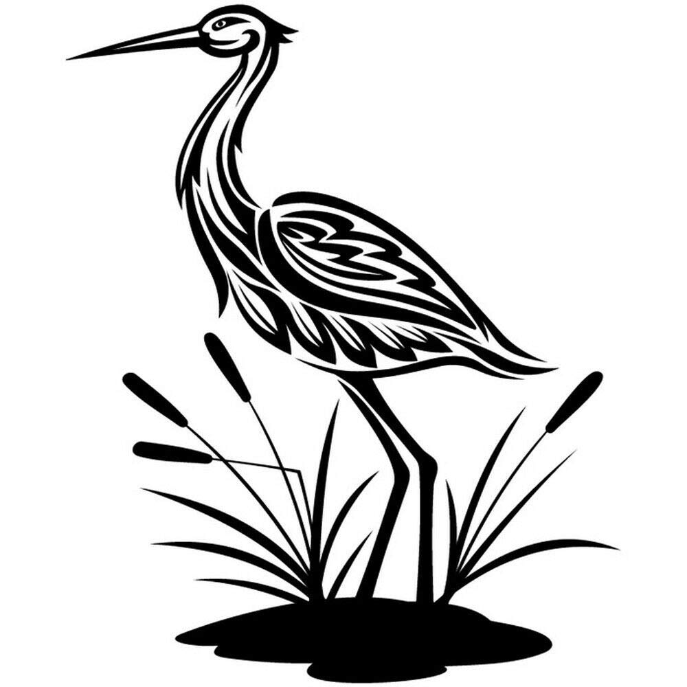 Cute Heron Clipart