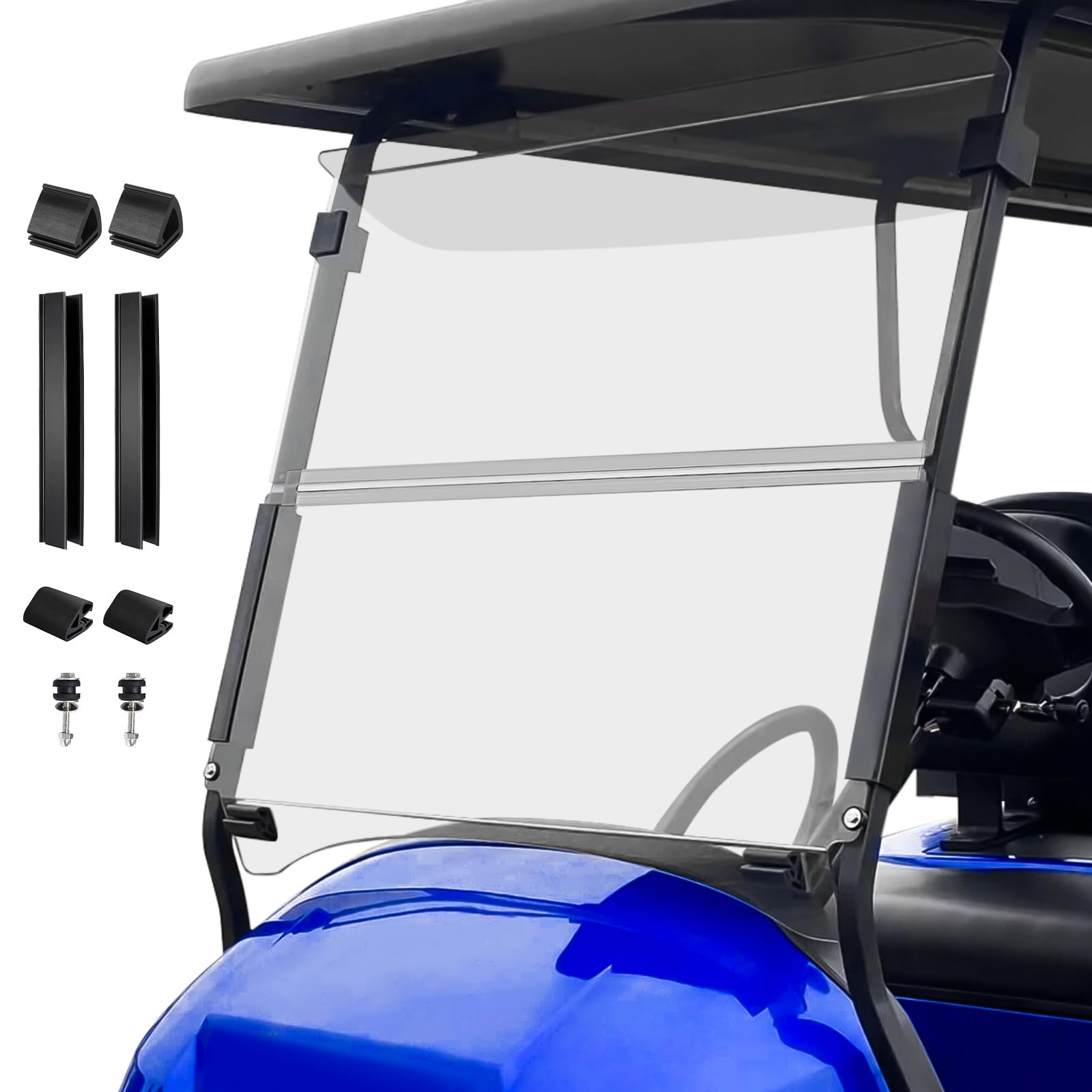 Amazon.com: RIZINKART Club Car Precedent Windshield,Customize 5MM ...