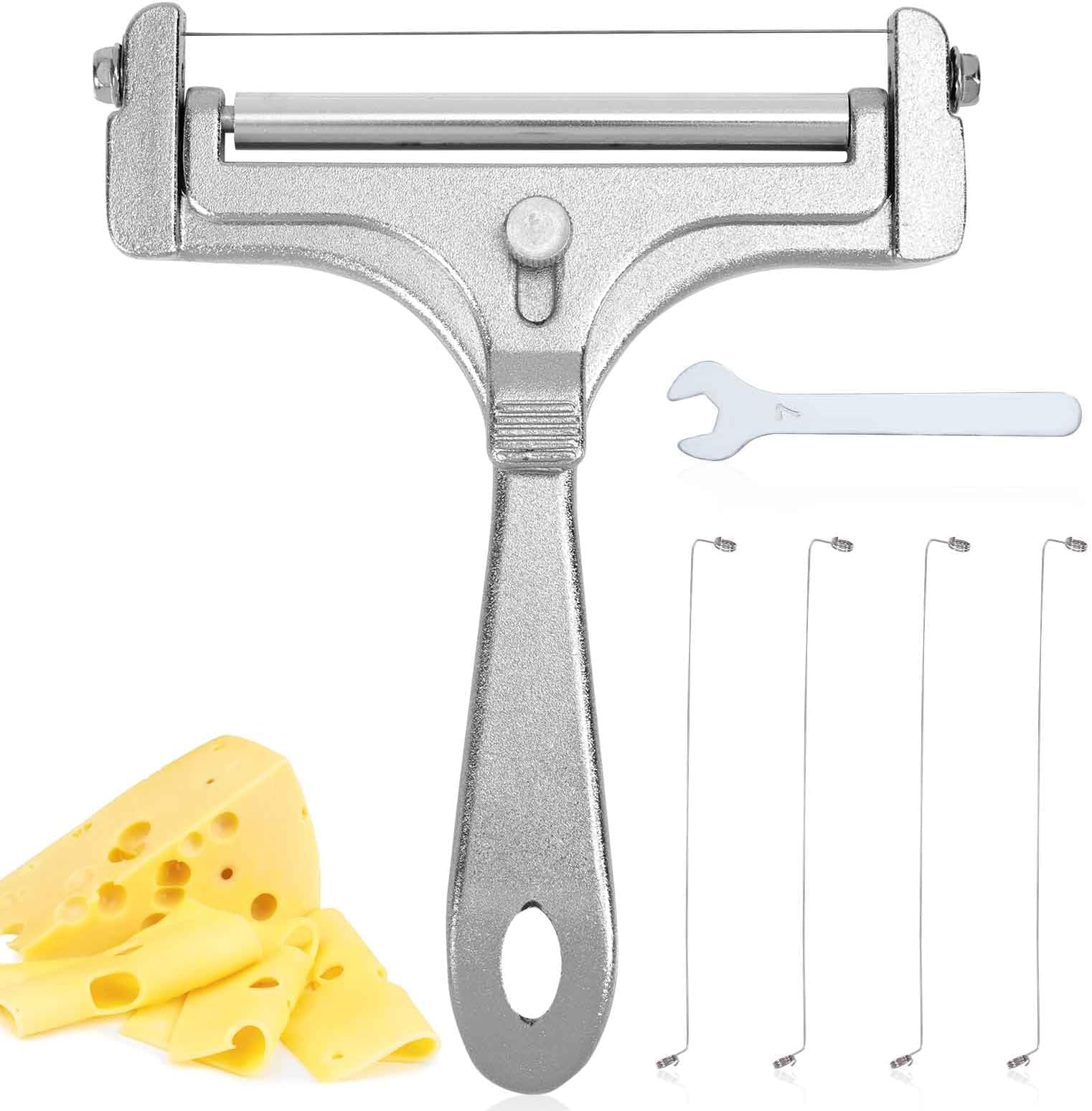 Amazon.com: Patelai Stainless Steel Wire Cheese Slicers with Wire ...