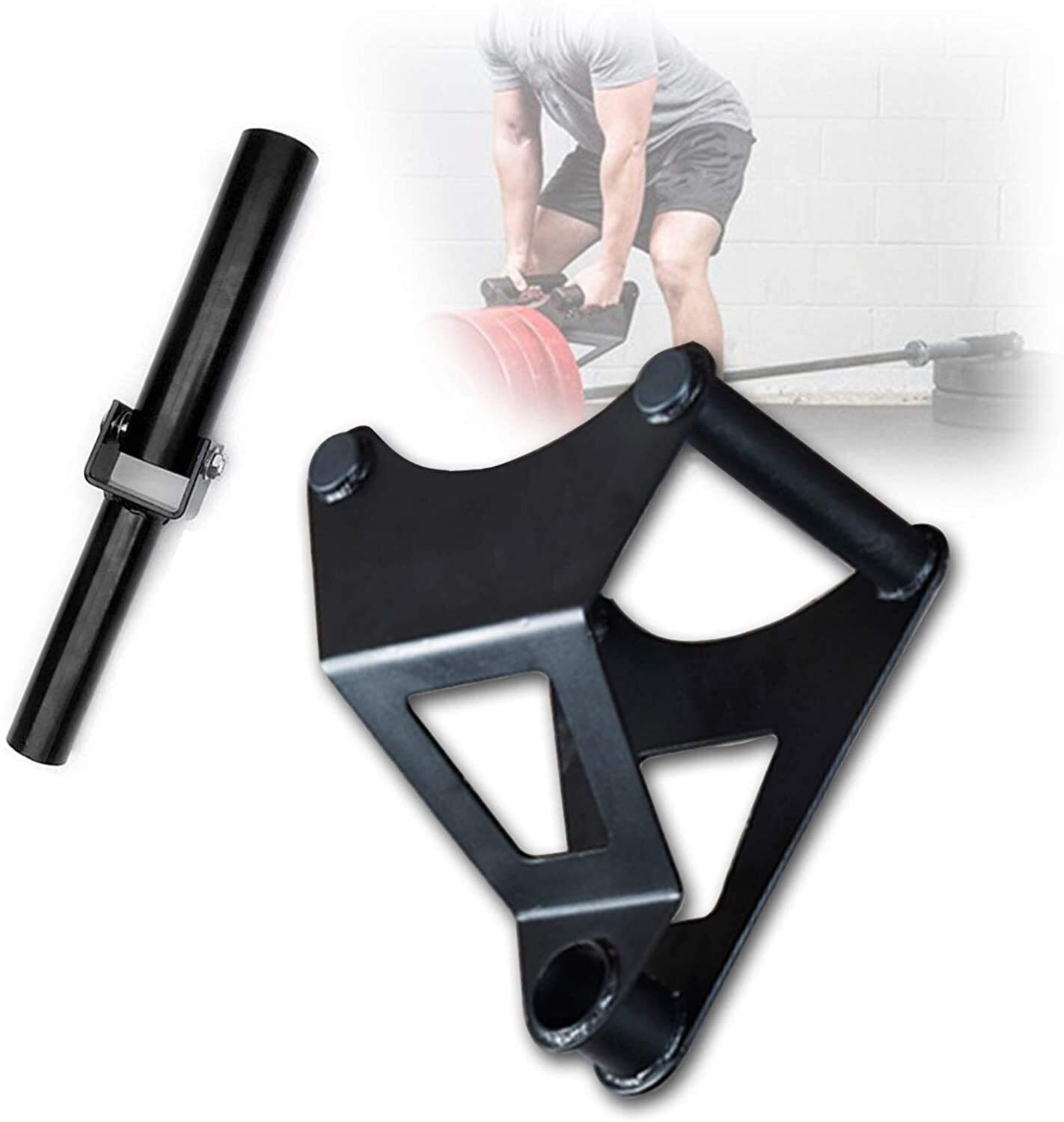 Buy Heavy Duty Olympic Attachment With Grip, Landmine T Bar Row Rowing ...