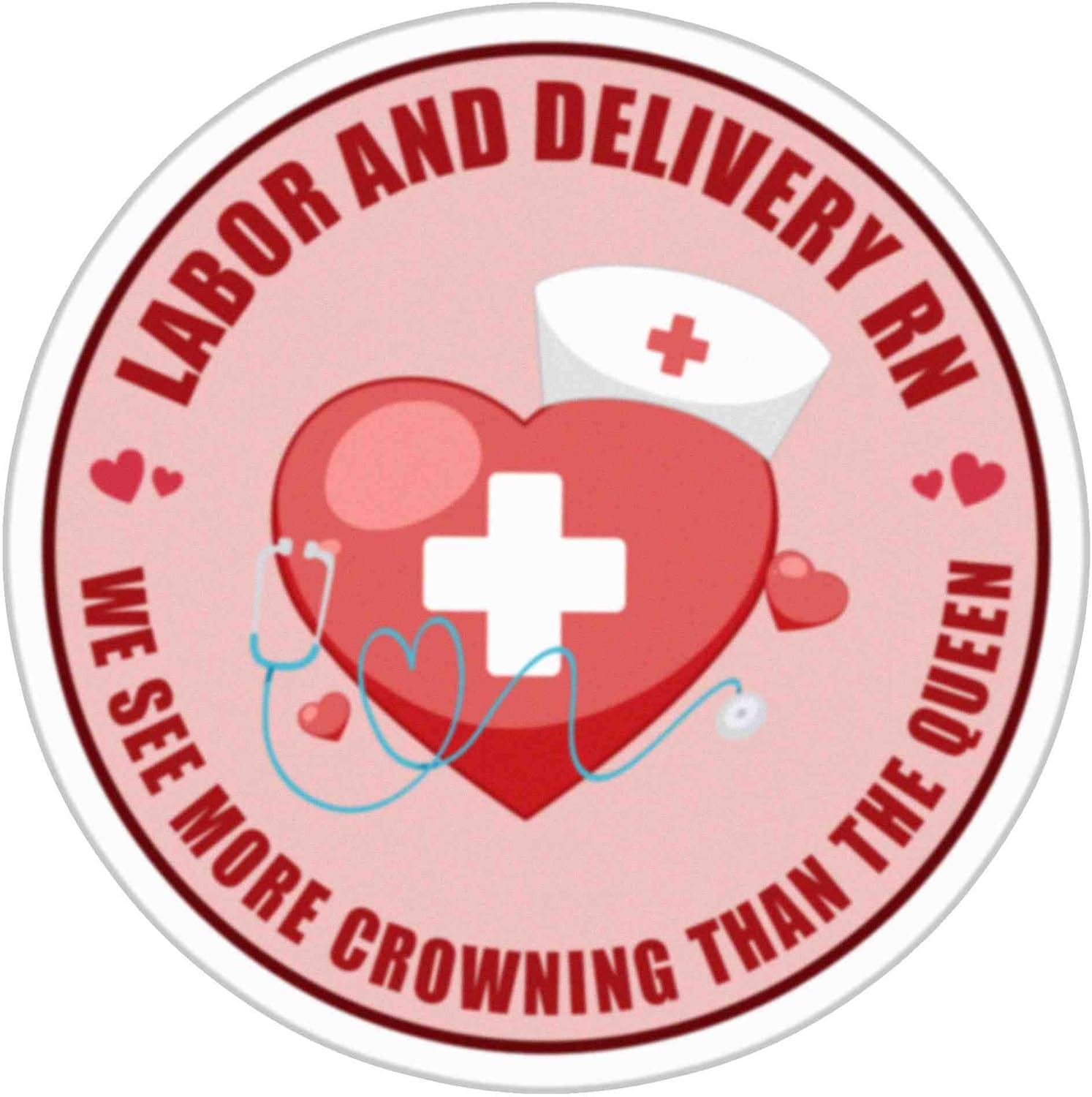 Amazon.com: Labor and Delivery Nurse Stickers L&D Labor and Delivery ...