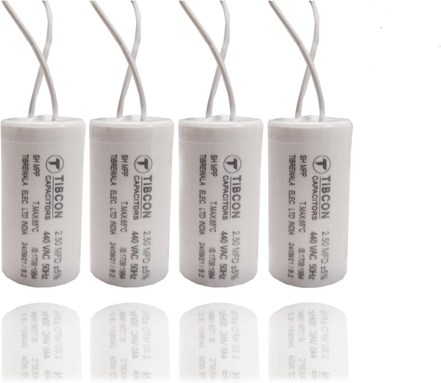 TIBCON Capacitor 2.50 MFD 440 VAC - Pack of 10 : Amazon.in: Industrial ...