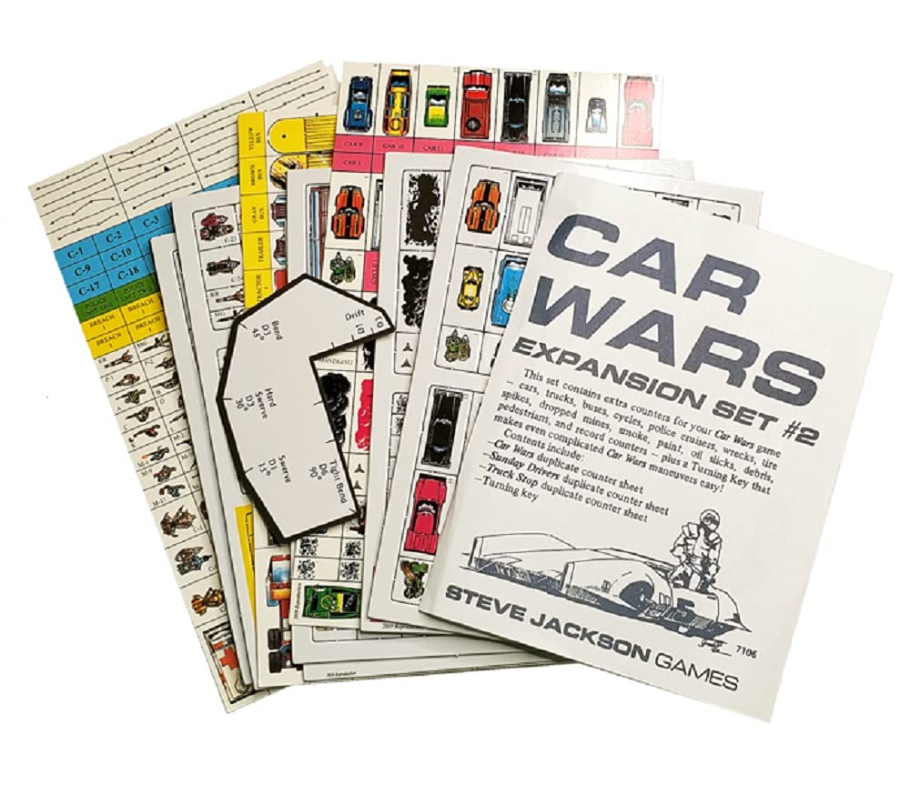 Car Wars Counters