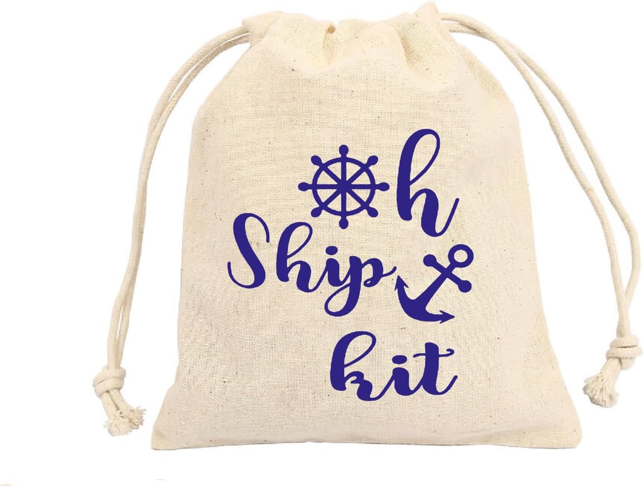 Amazon.com: TyM Oh Ship Kit printed Party Favor bags - Cotton ...
