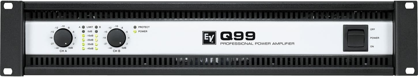 Amazon.com: Electro-Voice Q99 1250 W Per Channel Class-H Power ...