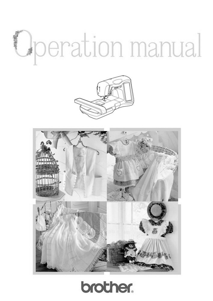 Instruction Manual for Brother ULT2001 2001N 2001C 2002D 2003D Sewing ...