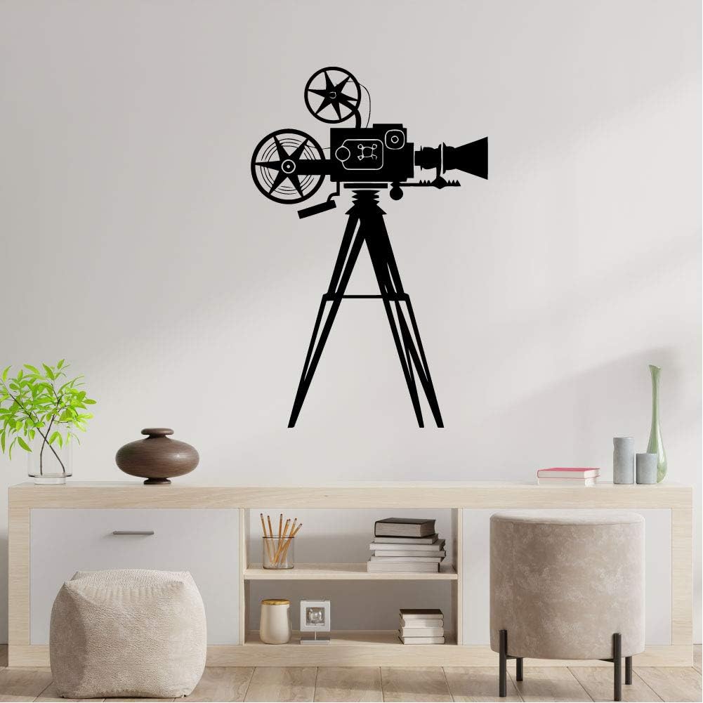 Amazon.com: Calcomanía de pared de cine en casa de 22 x 34 pulgadas ...