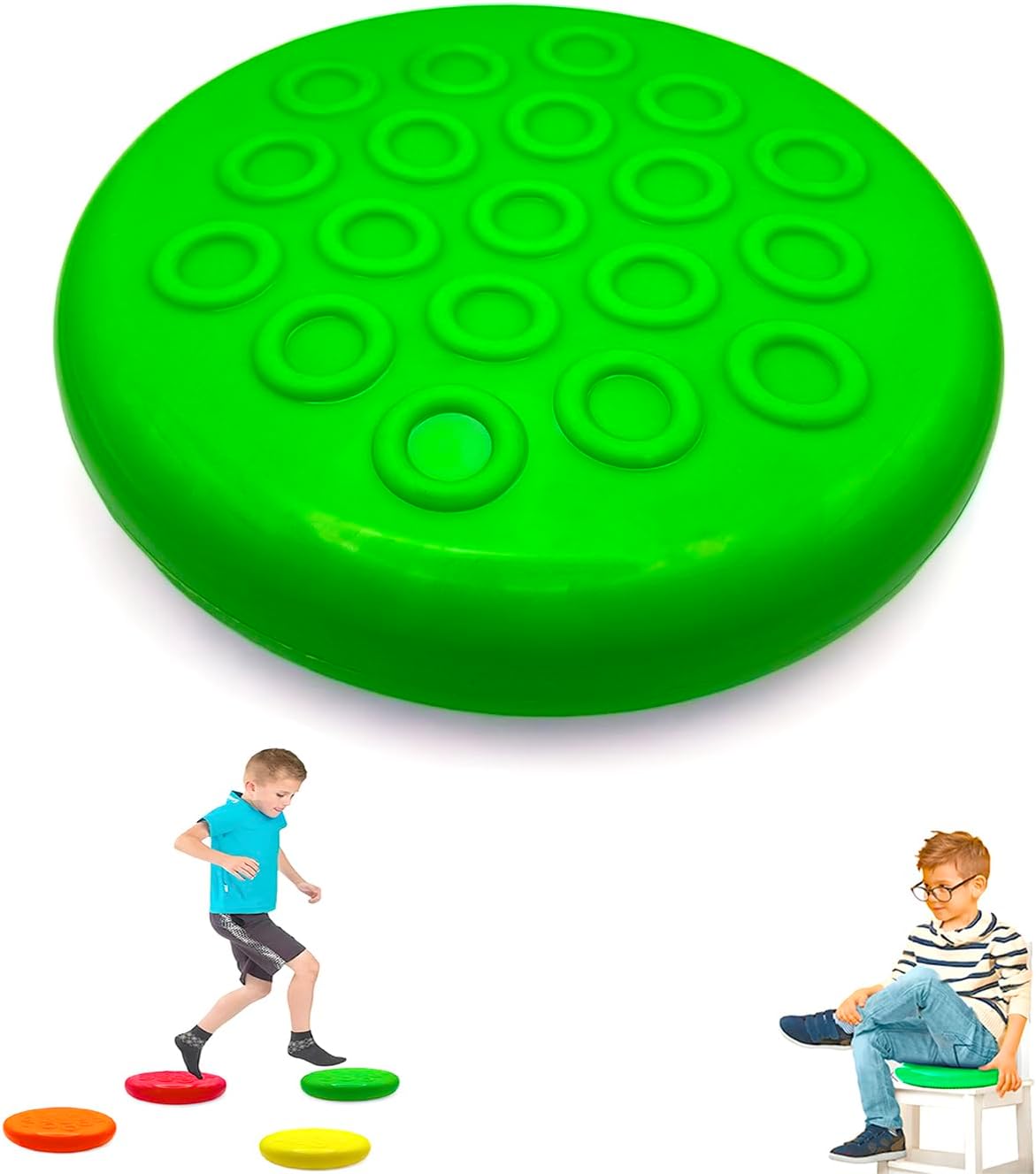 Balance Stepping Stones Kids Sensory Toys - Balance Pads - Multiple Use ...