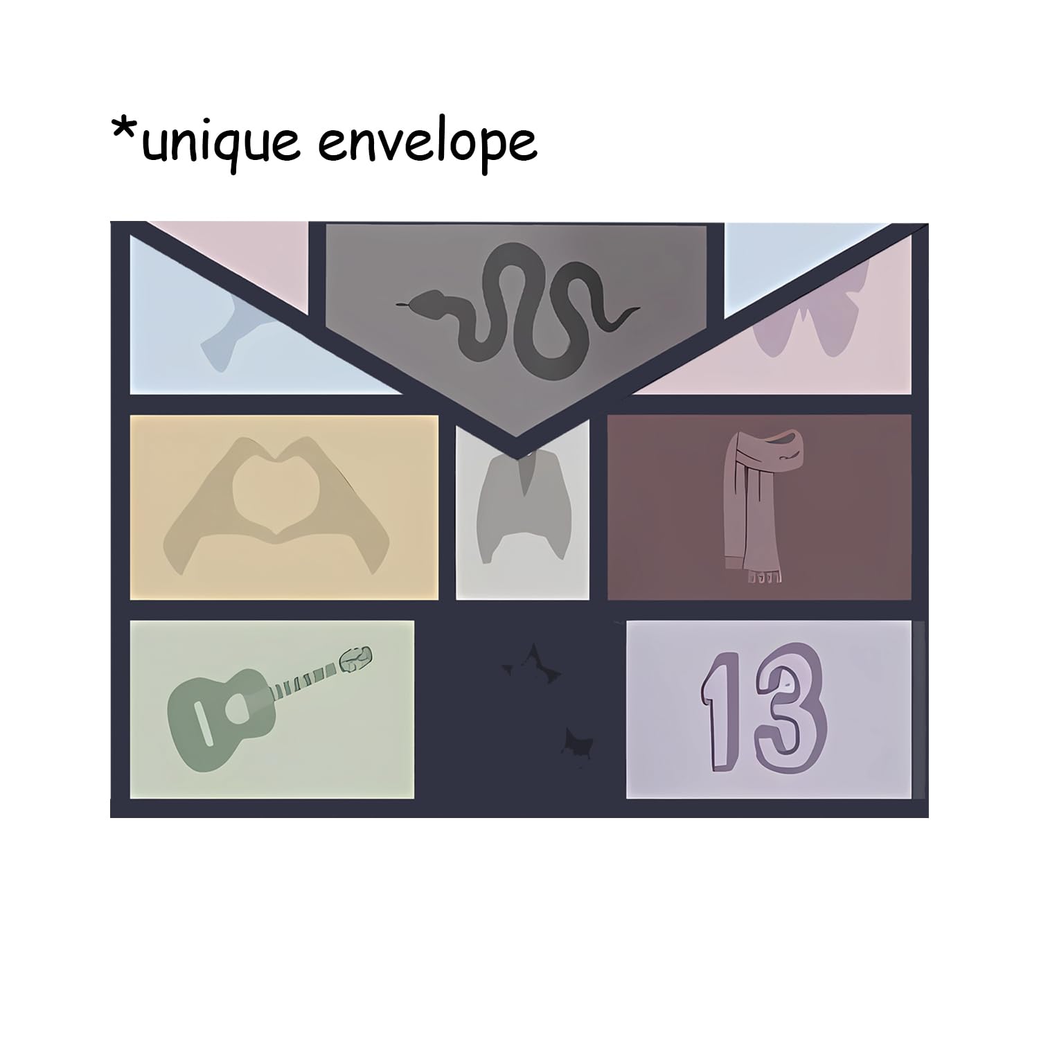 Snapklik.com : Sincerez Song-Inspired Birthday Card And Envelope Set ...