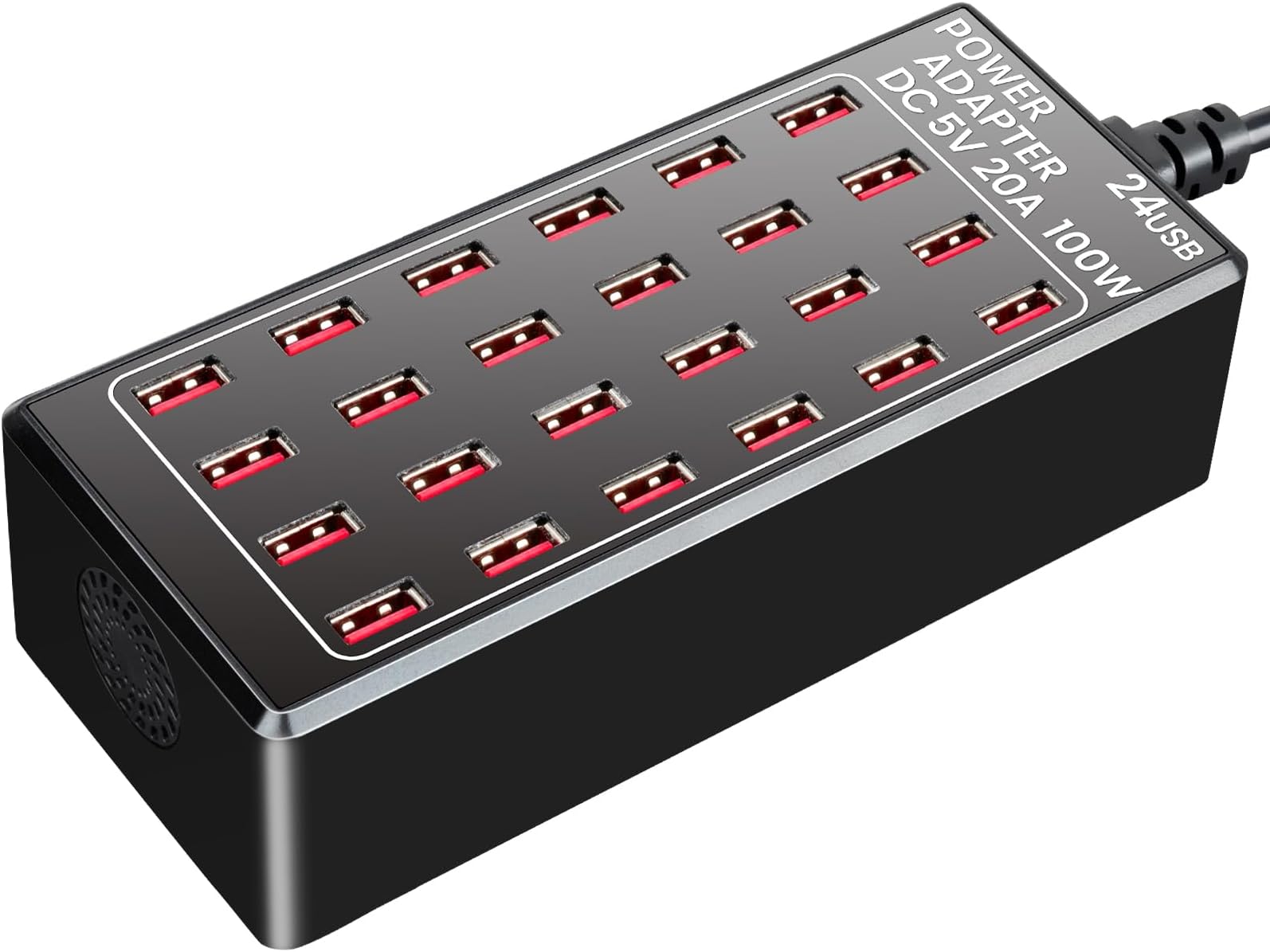 Amazon.com: 24-Port 100 watt (20 A) Charging Station for Multiple ...