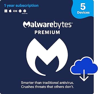Malwarebytes | Windows/Mac/iOS/Android/Chrome | Premium | 5 Devices ...