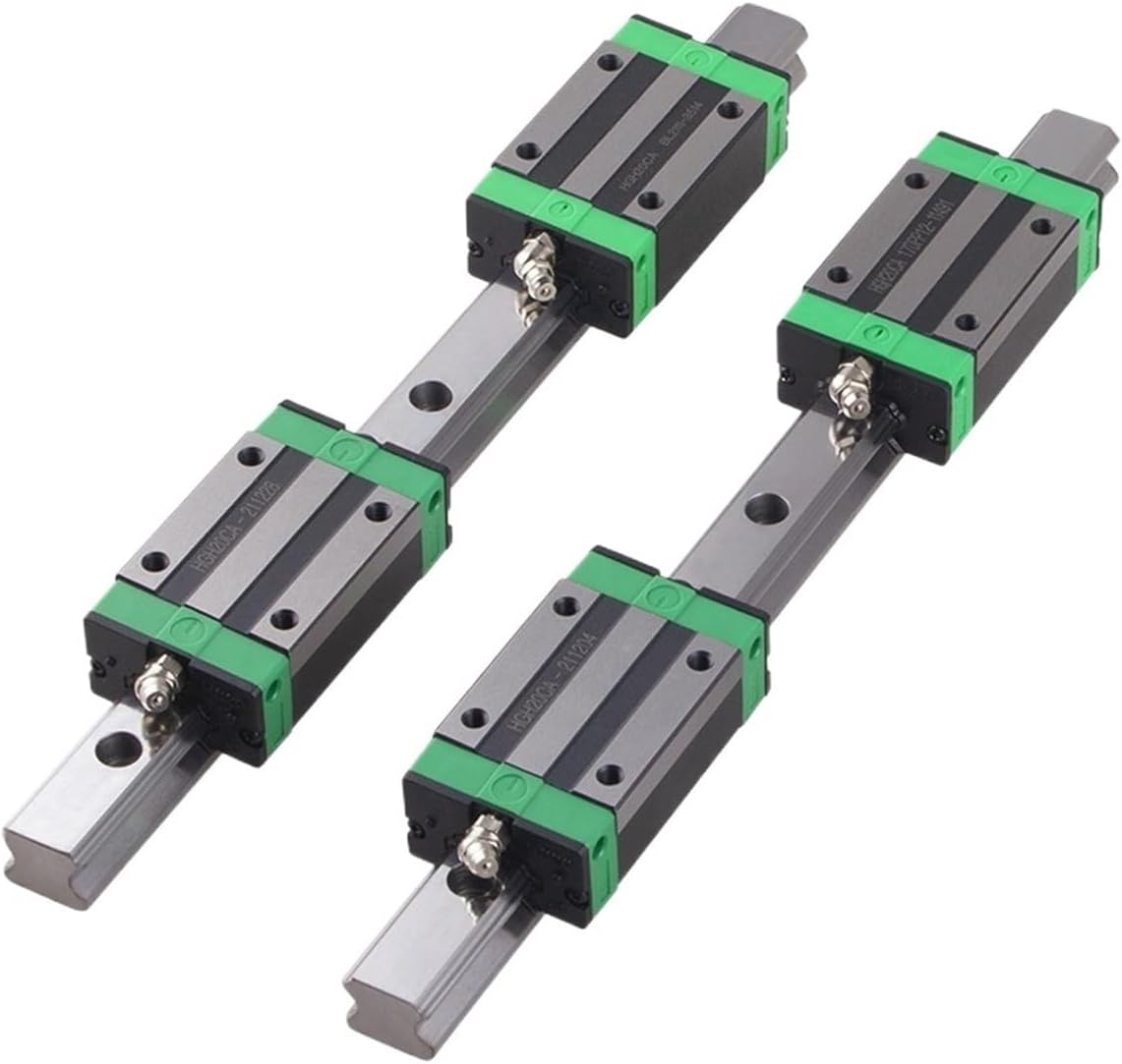 Amazon.com: DEBLAN 2pcs HGR20 Square Linear Guide Rail 300 400 500 800 ...