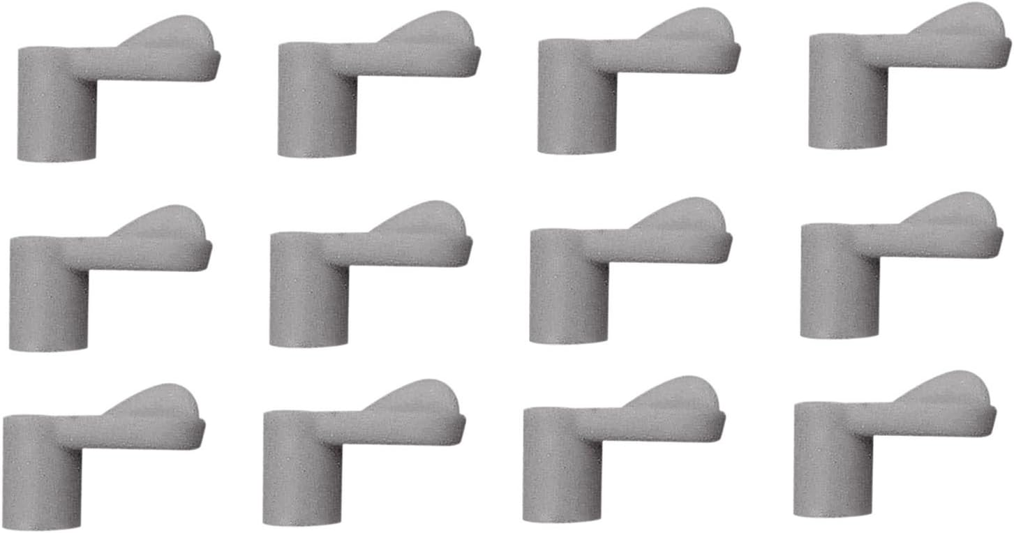 Prime-Line Products L 5510 Screen Clips with Screws, 3/8-Inch, Gray ...