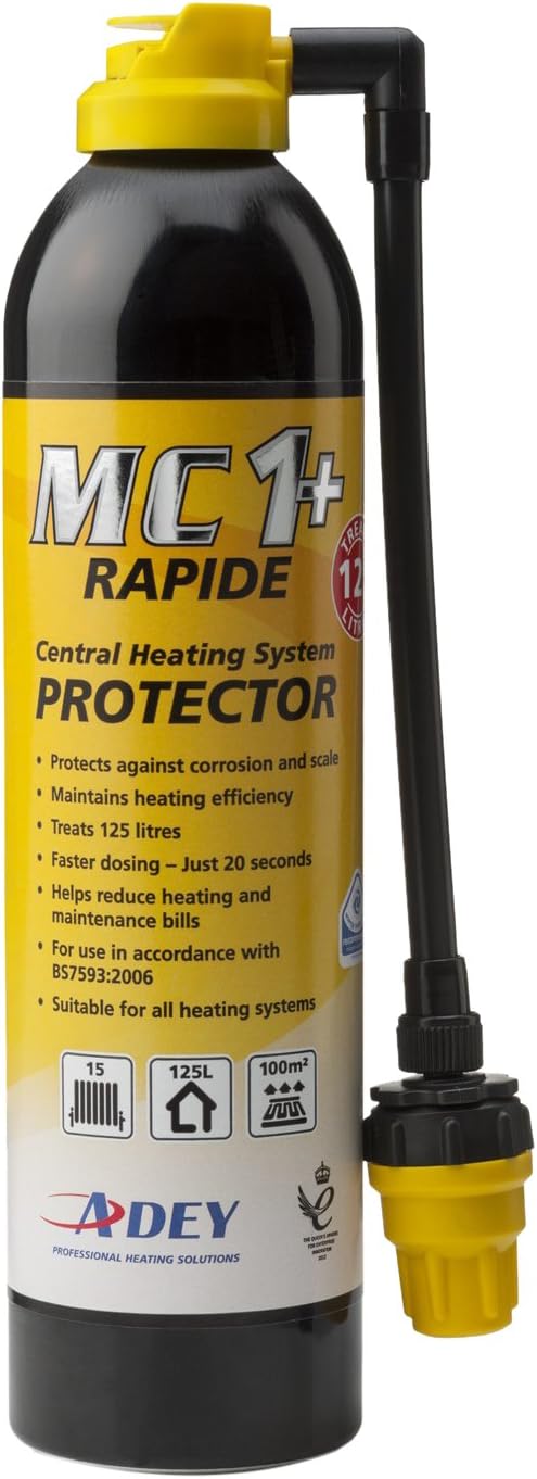 Adey 189345 MC1+ Rapide Protector 300ml, Black, 300 ml : Amazon.co.uk ...