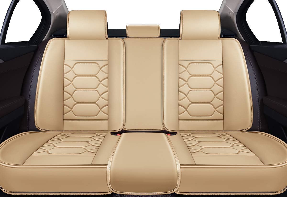 Snapklik.com : OASIS AUTO Car Seat Covers Premium Waterproof Faux ...