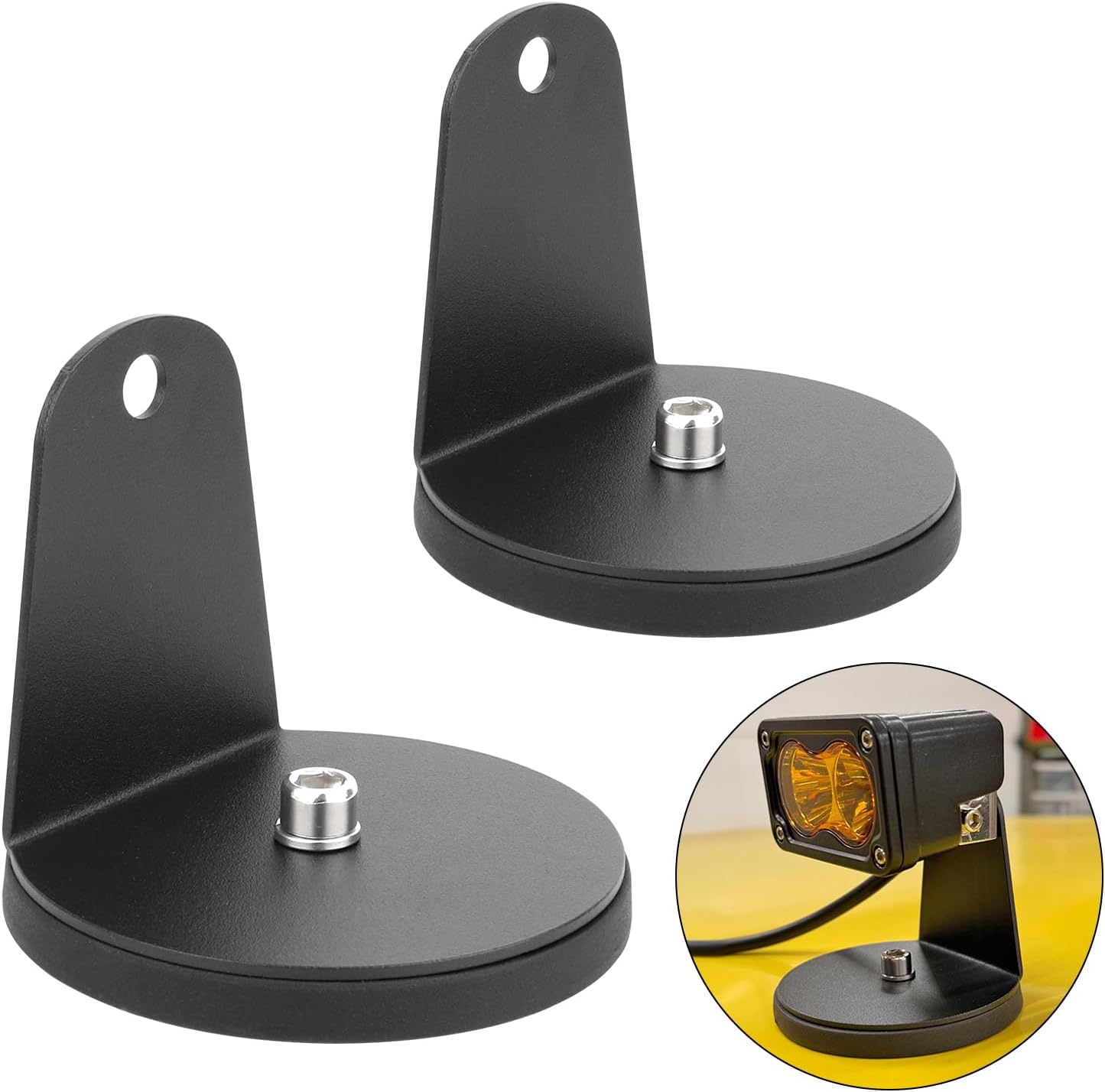 Amazon.com: Exzeit Strong Magnet Base for Led Work Light Light bar ...