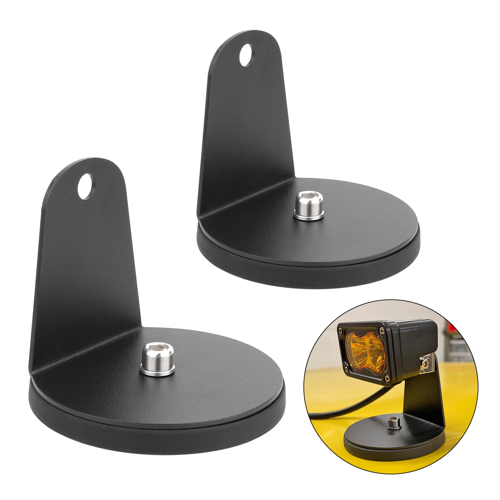 Amazon.com: Magnetic Light Bar Mount, Powerful Magnetic Base LED Light ...