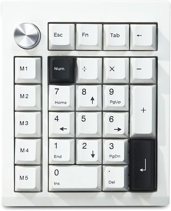Amazon.com: FKZ GMK26 Mechanical Numpad,Gasket VIA Macro Numeric Keypad ...