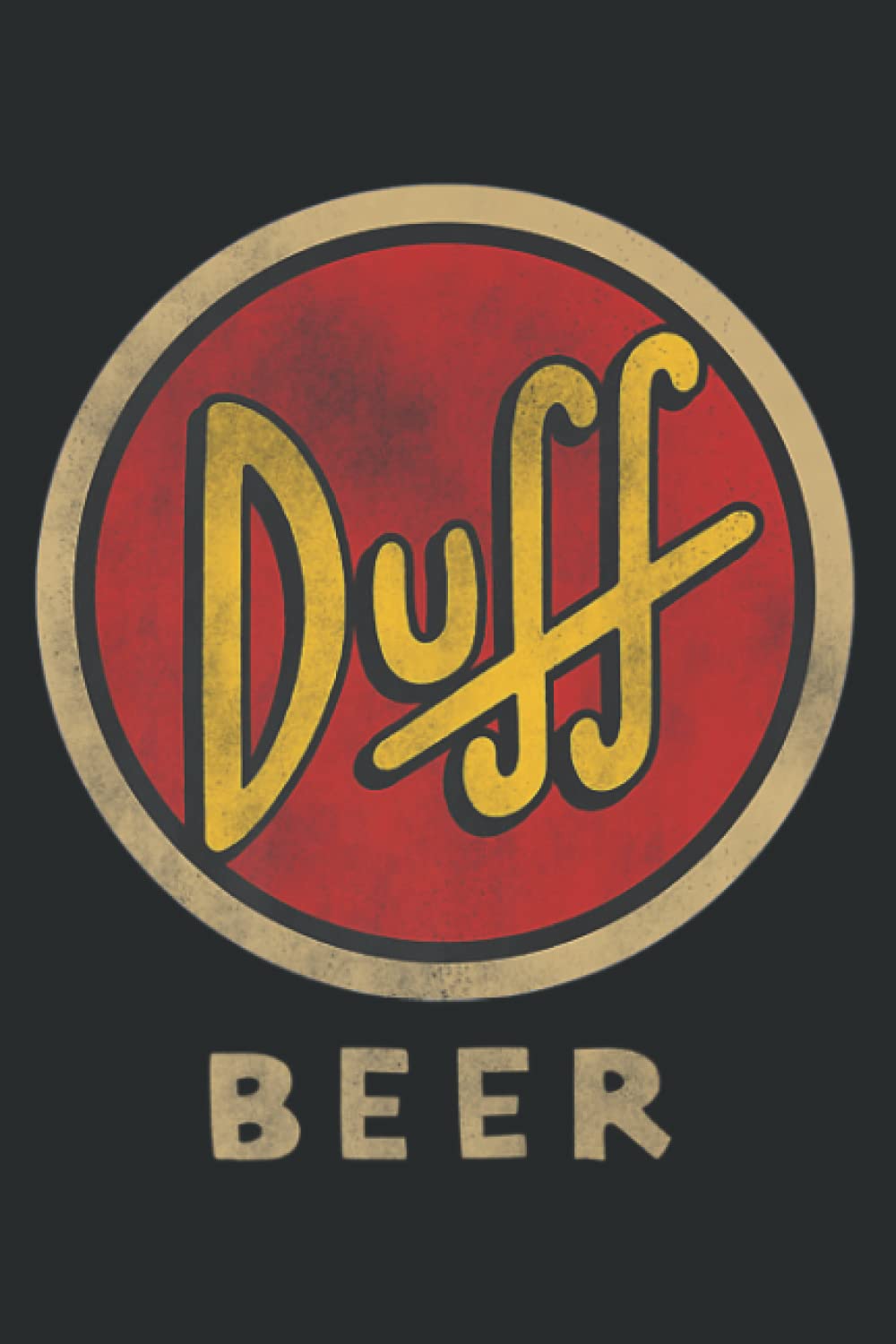 Logotipo Da Cerveja Duff Para Impressao Placa Decorativa Beer Duff