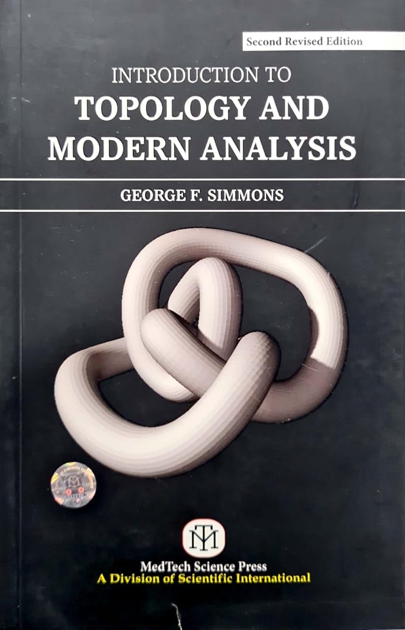 Buy Introduction to Topology and Modern Analysis - Simmons - 2nd-Ed ...