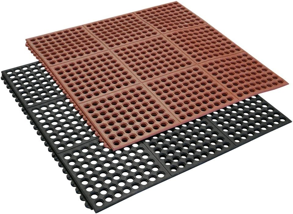 Amazon.com: Rubber-Cal "Dura-Chef Interlock" Kitchen Comfort Mats - 5/8 ...