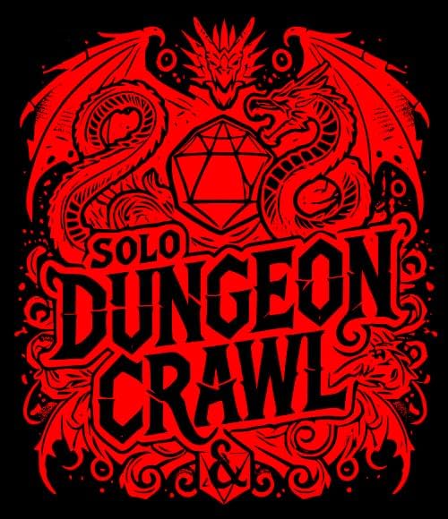 Amazon.com: Solo Dungeon Crawl One Player Solitaire TTRPG Game with ...