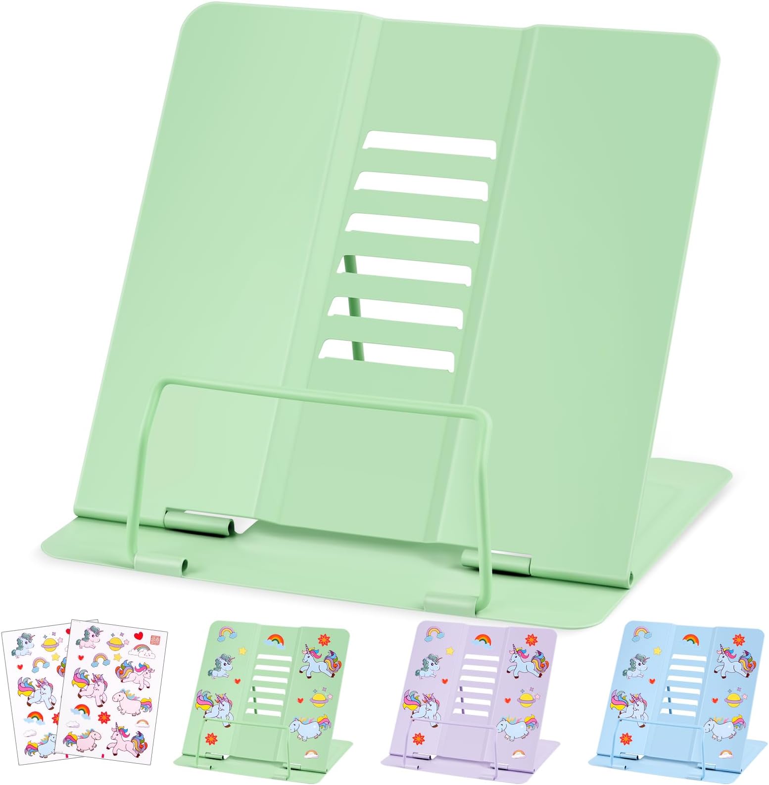 WuGU Leggio in Metallo per Libro, Regolabile Leggio Libri ...