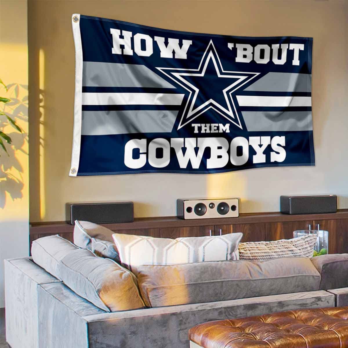 Snapklik.com : Dallas Cowboys How Bout Them Cowboys Flag Outdoor Indoor ...