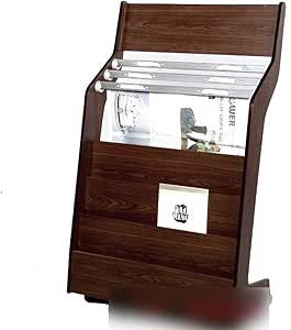 Amazon.co.jp: Wooden Newspaper Rack Solid Wood Furniture Information ...