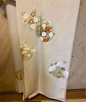 Amazon.co.jp: Visiting Wear Shodai Tango Crepe, Pure Silk, Untailored ...