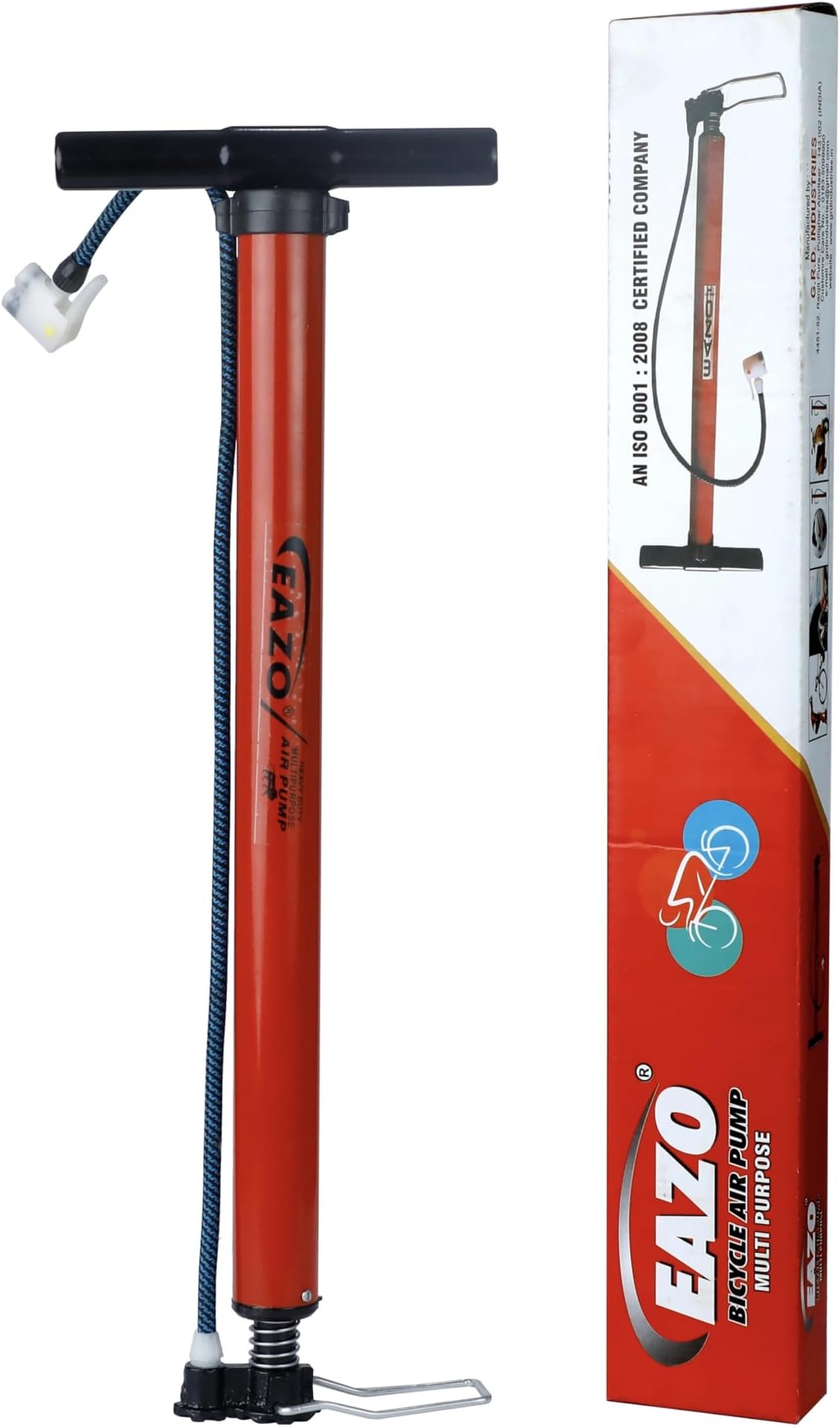 Buy Nivia Double Action Ball Pump, with Needle Air Pump for Sports ...