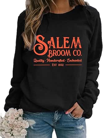 Amazon.com: Salem Broom Shirt, Salem Broom Co Quality Handcrafted ...