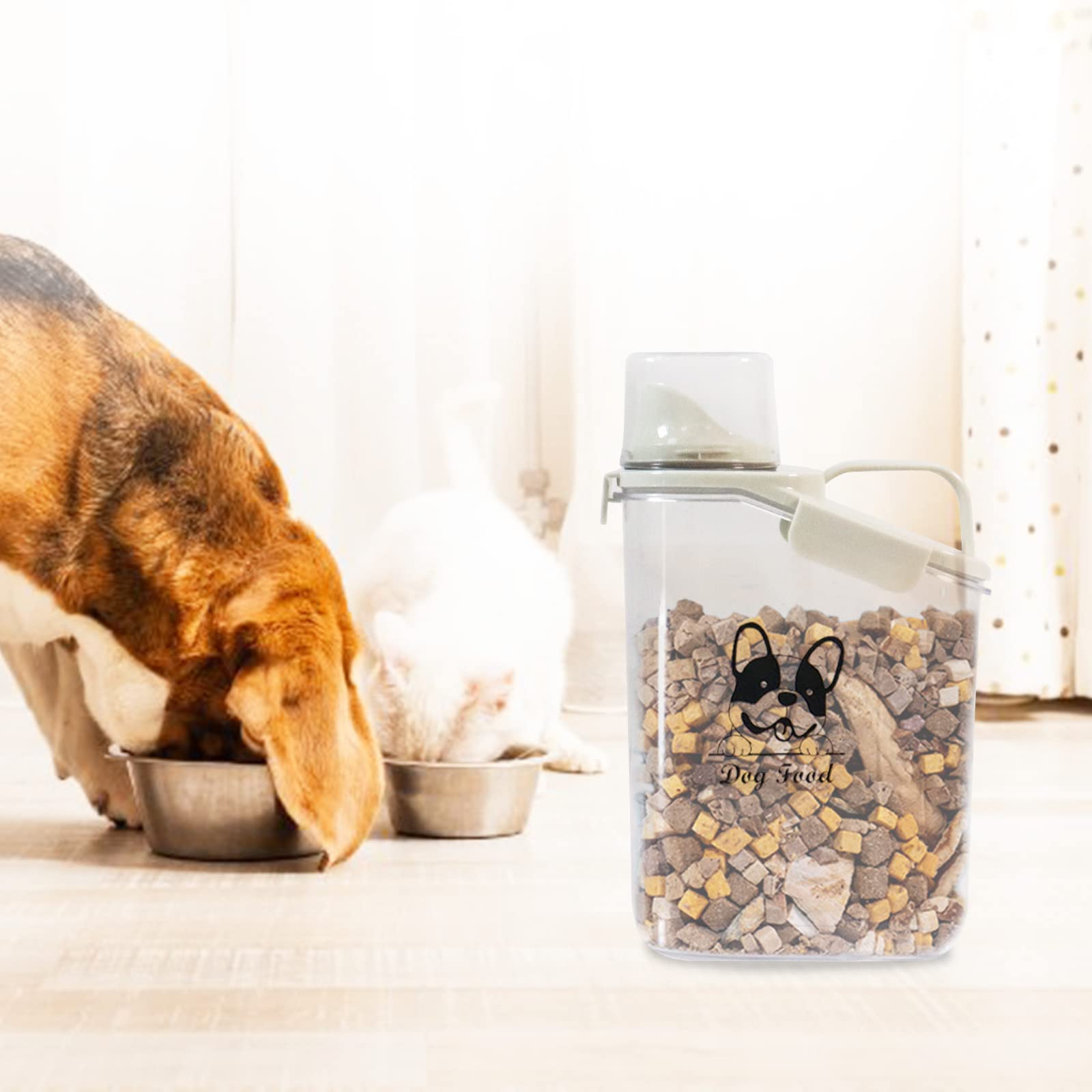 Dog Food Containers With Lids Airtight Simplehuman 30L Large Pet Food ...