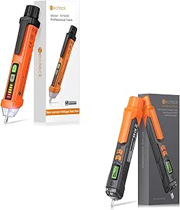 Neoteck Voltage Pro Detection Kit: Non-Contact Tester Pen & LCD Voltage ...