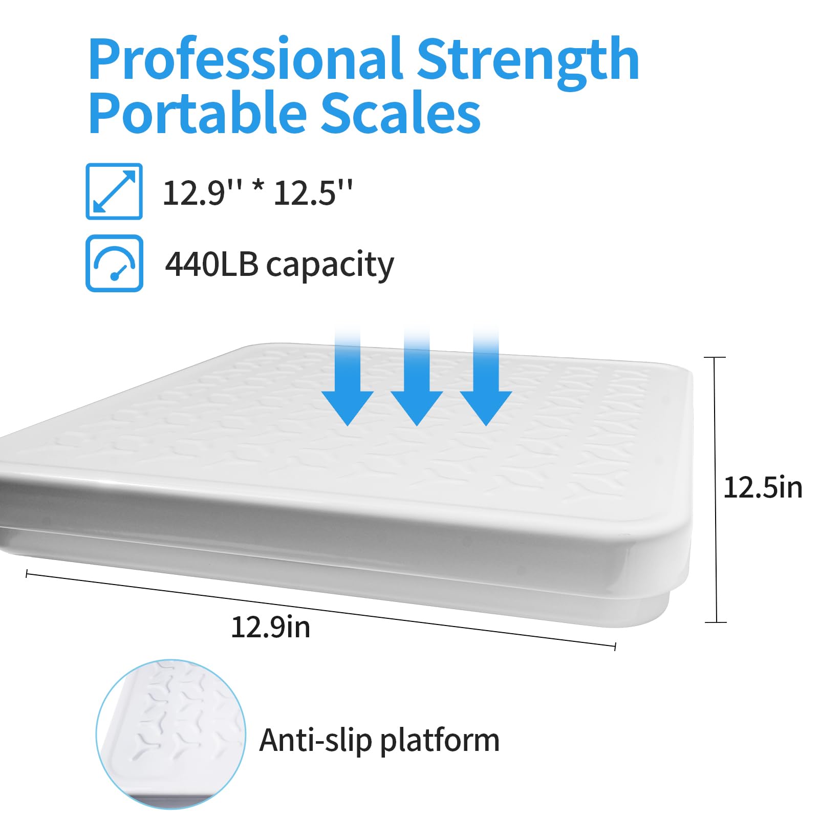 Medical Grade Scale YINGYUDZSW Portable Easy to Read Digital Display ...