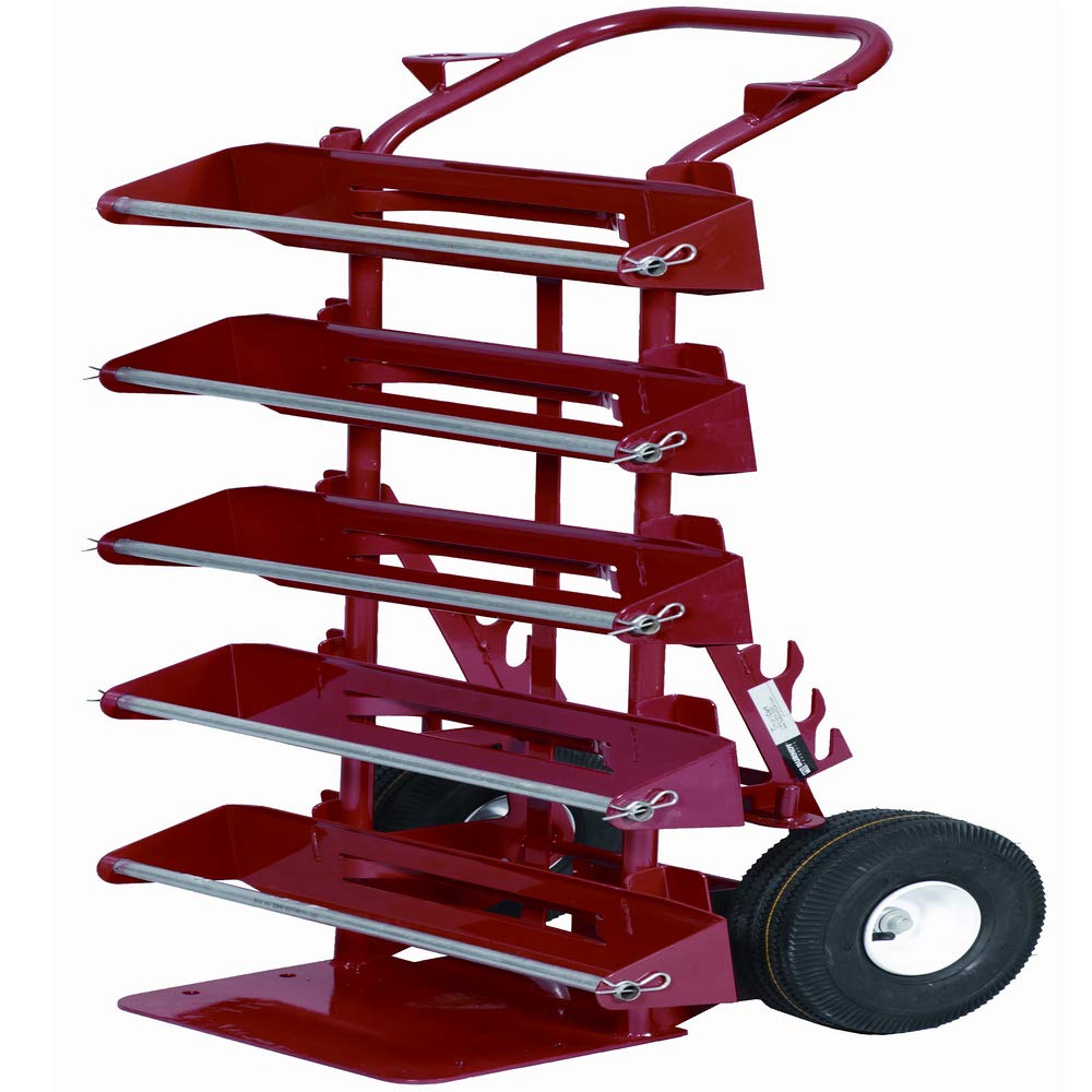 Burndy BSC2H5B SmartCart 2-Wheel Heavy Duty Cart with 22" (5) Wide ...