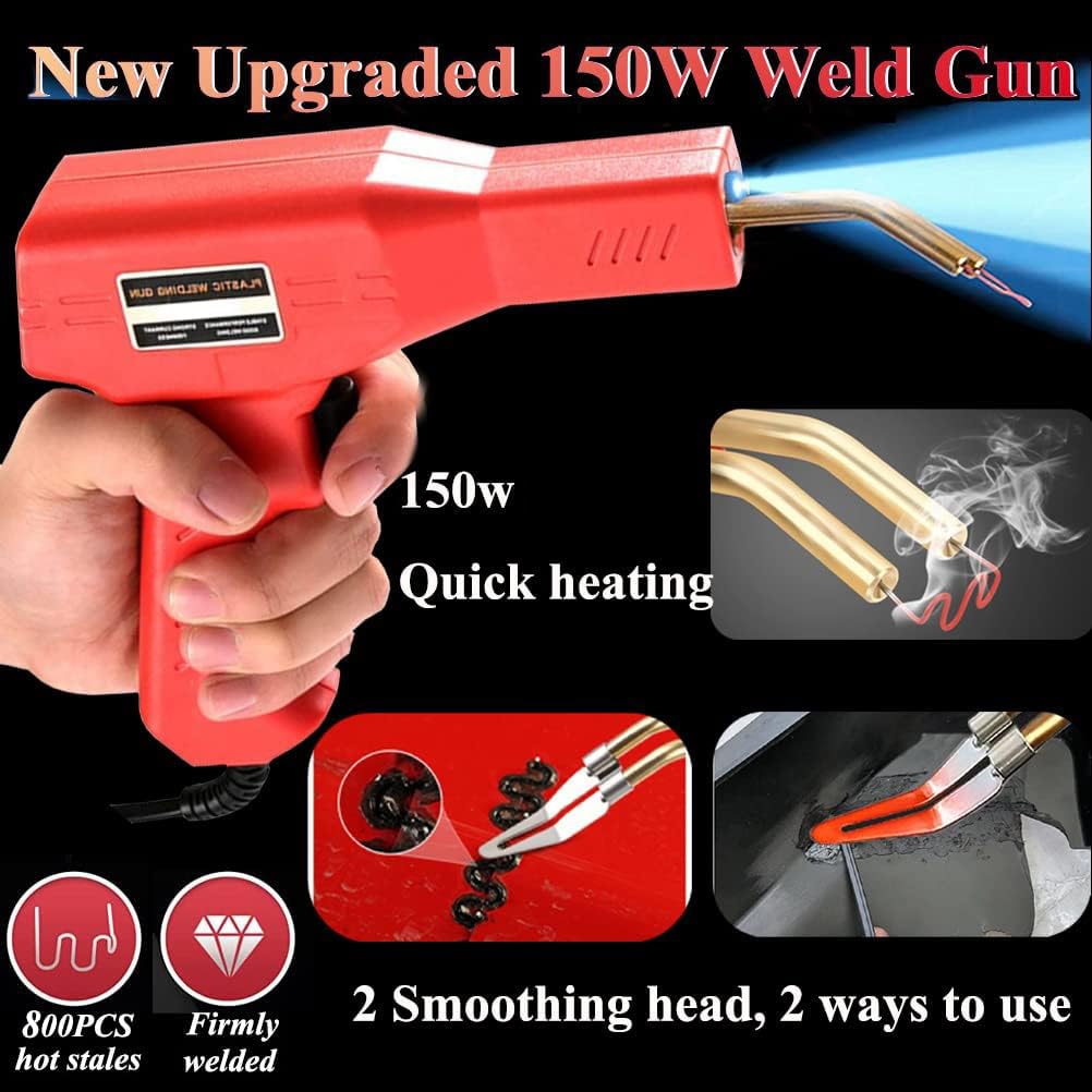 150W Plastic Welder, 2 in 1 Plastic Welding Kit Plastic Repair Welder ...