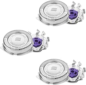OFFCUP Replacement Shaver Head for Philips, 3pcs HQ8 PT at Shaving ...